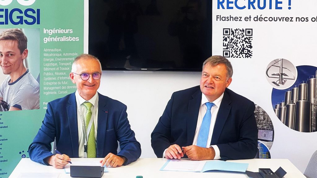 L'EIGSI et PIERRE GUERIN officialisent leur partenariat